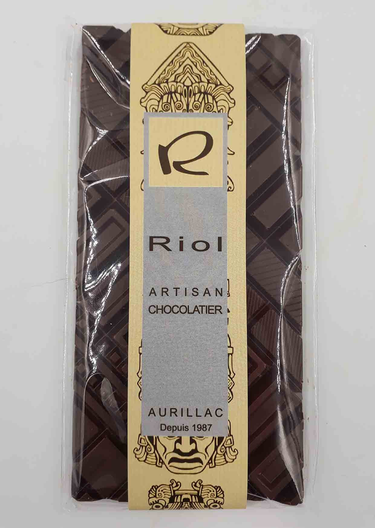 Tablette chocolat noir ILLANKA 63 % de cacao min - 80g de la Confiserie ...