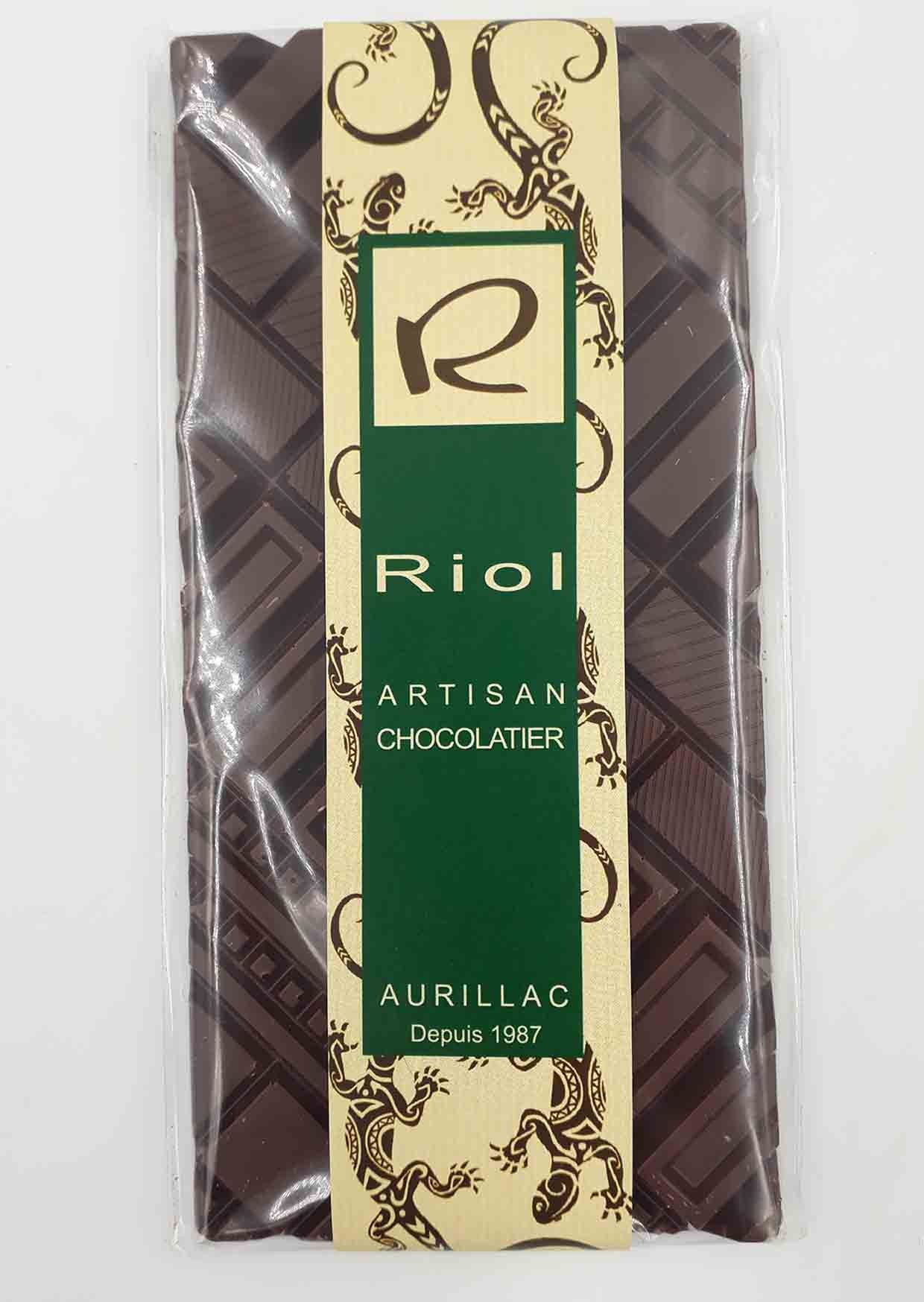 Tablette chocolat noir MANJARI 64 % de cacao mini - 80g de la ...