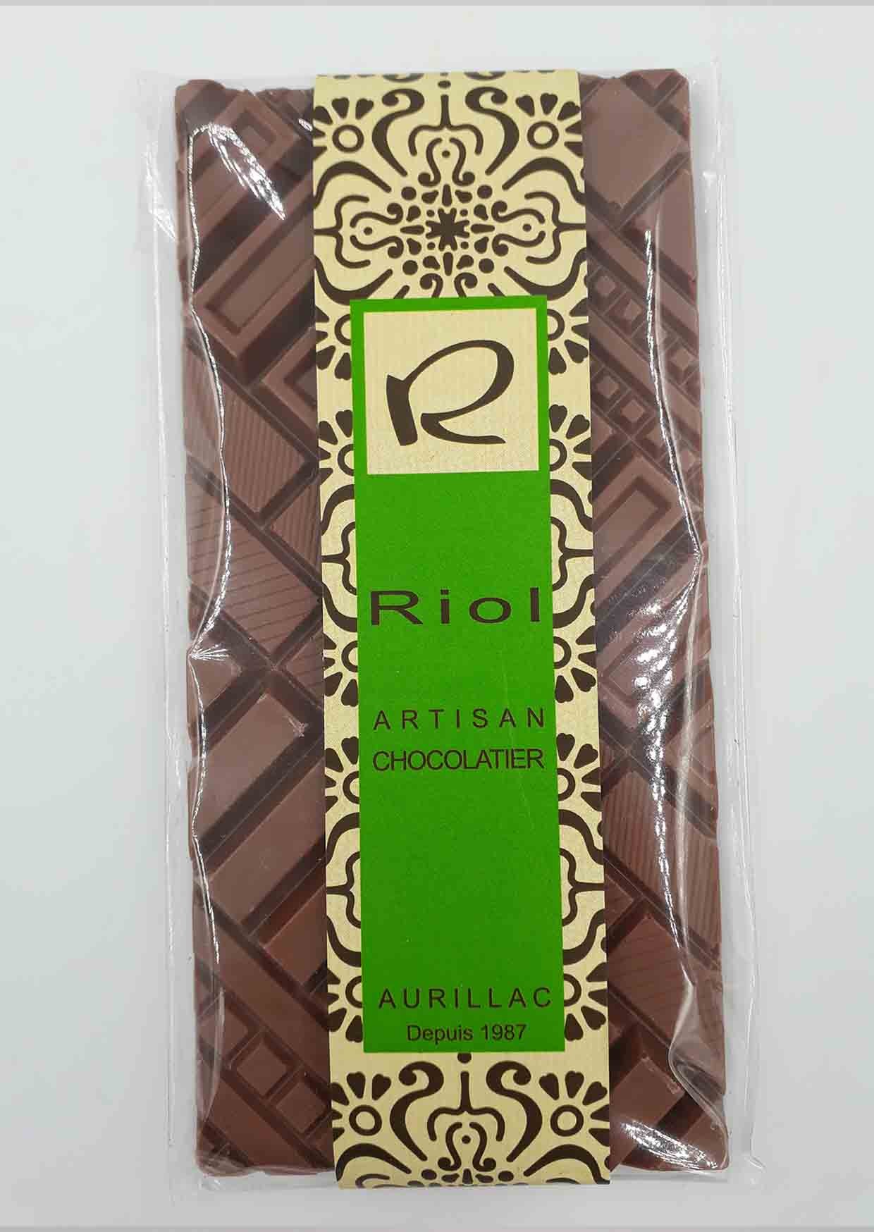 Tablette chocolat lait ANDOA 39 % de Cacao min- 80g de la Confiserie ...