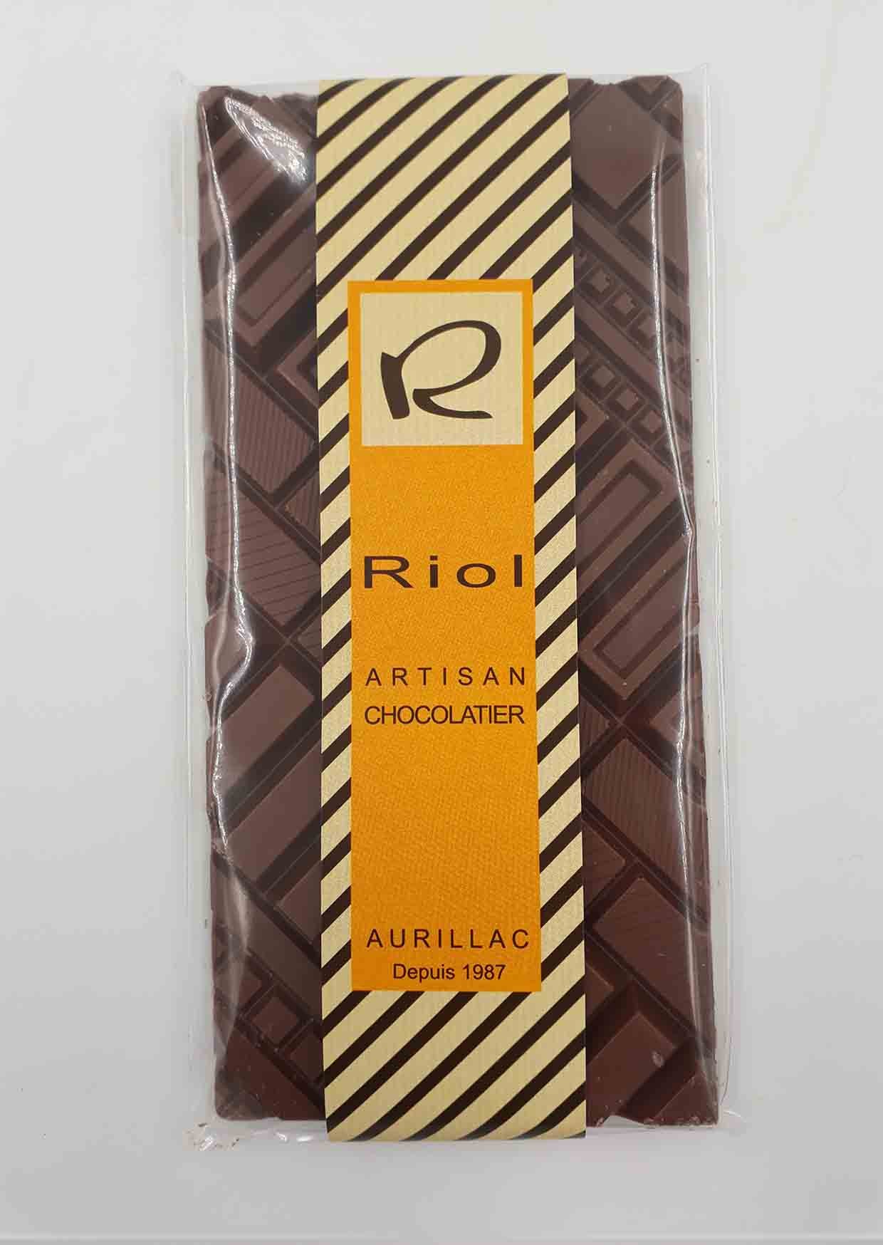 Tablette chocolat lait GHANA 33% de cacao min - 80g de la Confiserie ...
